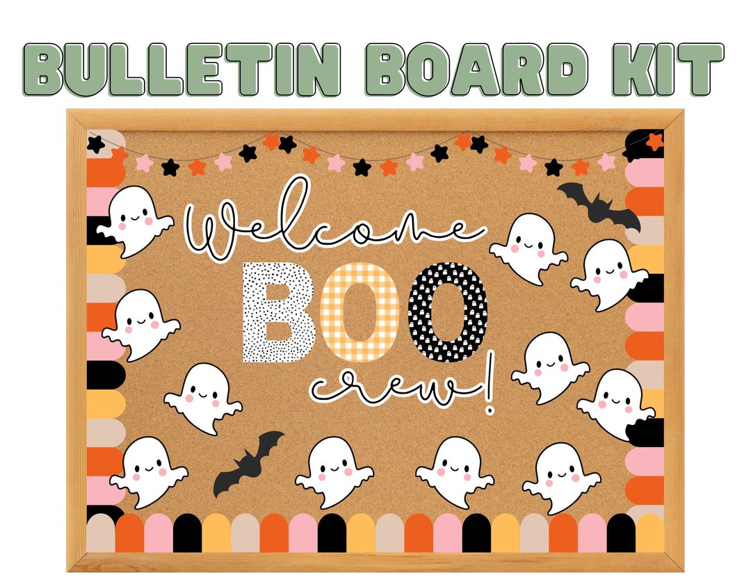 Fall Bulletin Board Kit, Printable Bulletin Board Decorations ...