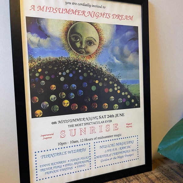 The Midsummer Nights Dream Poster - Etsy