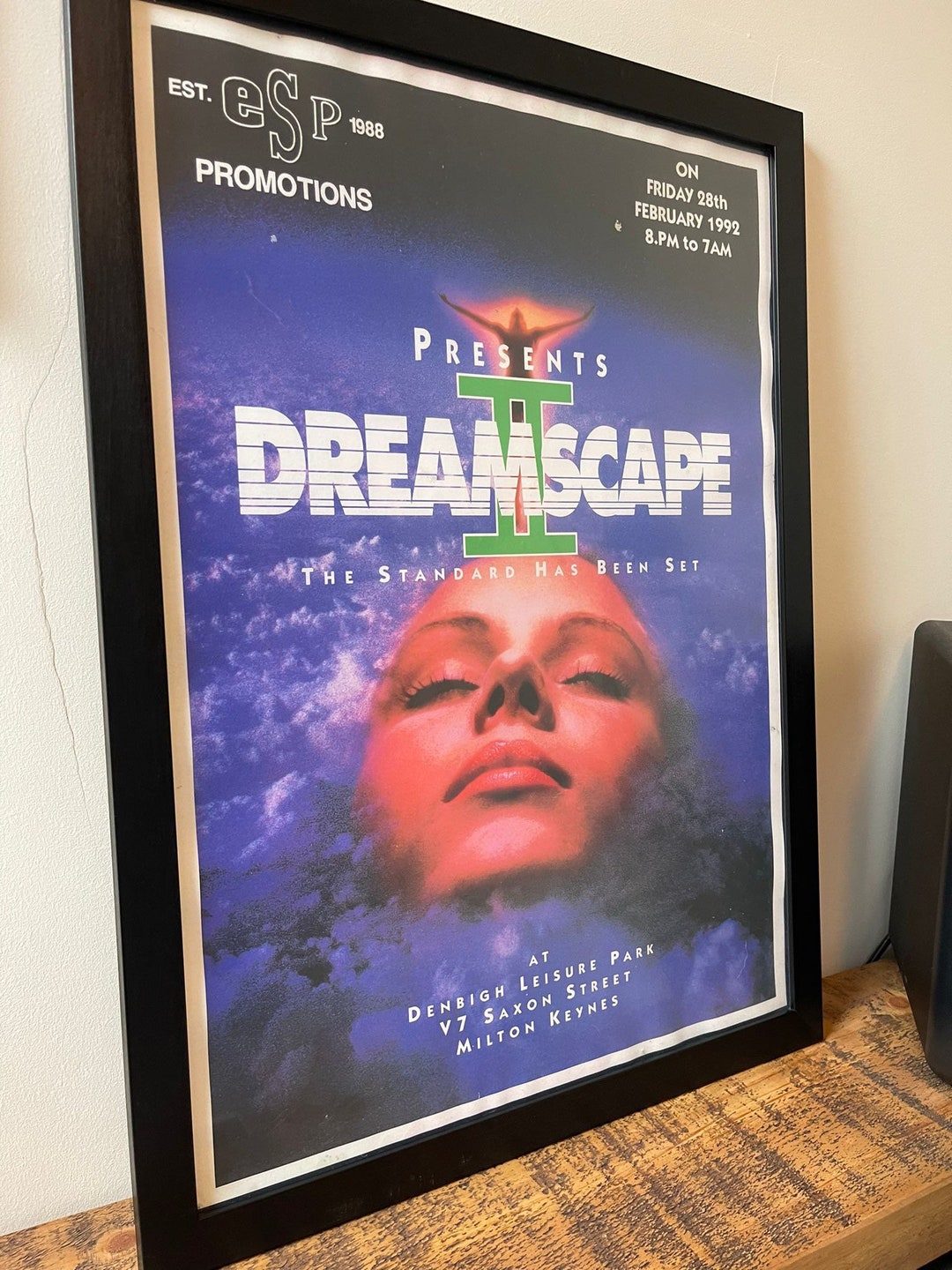 Dreamscape 2 1991 Flyer Poster (A2) - Etsy