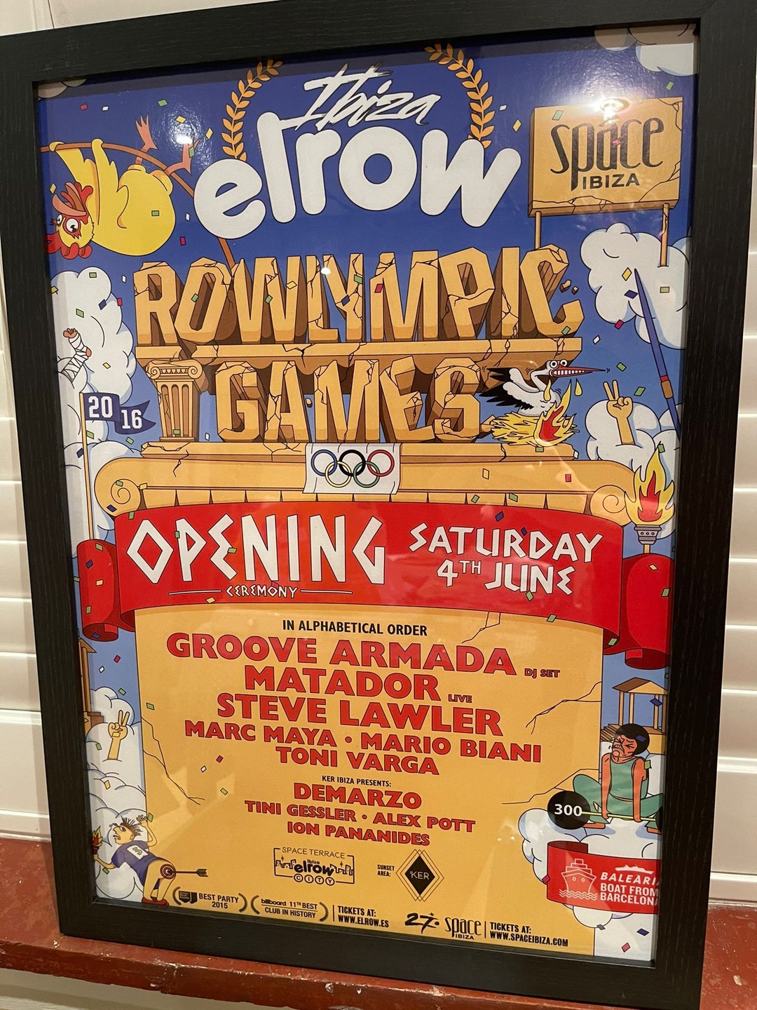 Elrow Opening Party: Space Ibiza 2016 Flyer Poster (A2) - Etsy UK
