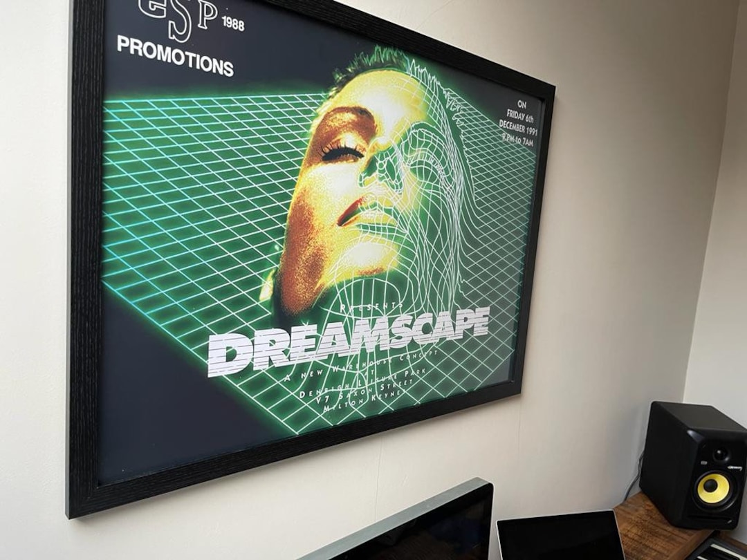 Dreamscape 1 1991 Flyer Poster A2 - Etsy Australia