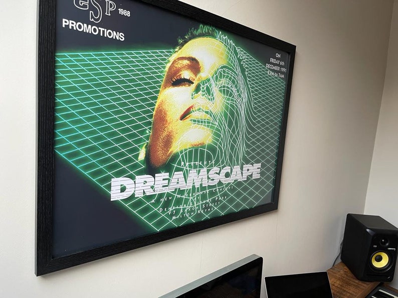 Dreamscape 1 1991 Flyer Poster A2 - Etsy Australia