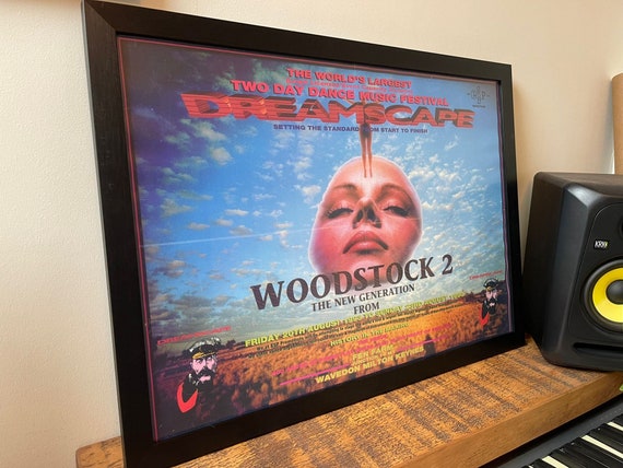 Dreamscape woodstock 2 Flyer Poster A2 | Etsy