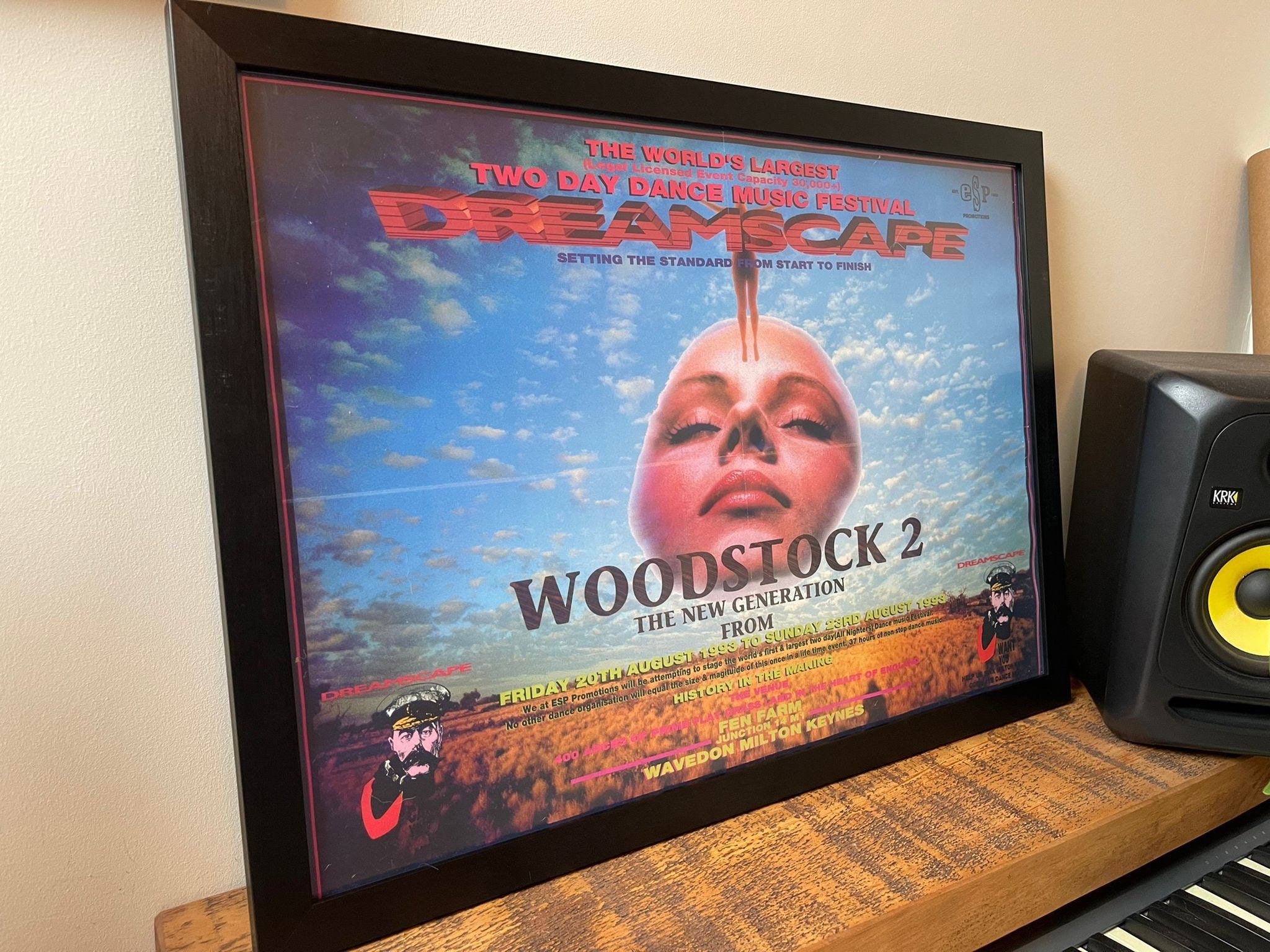 Dreamscape ‘woodstock 2’ Flyer Poster (A2) - Etsy