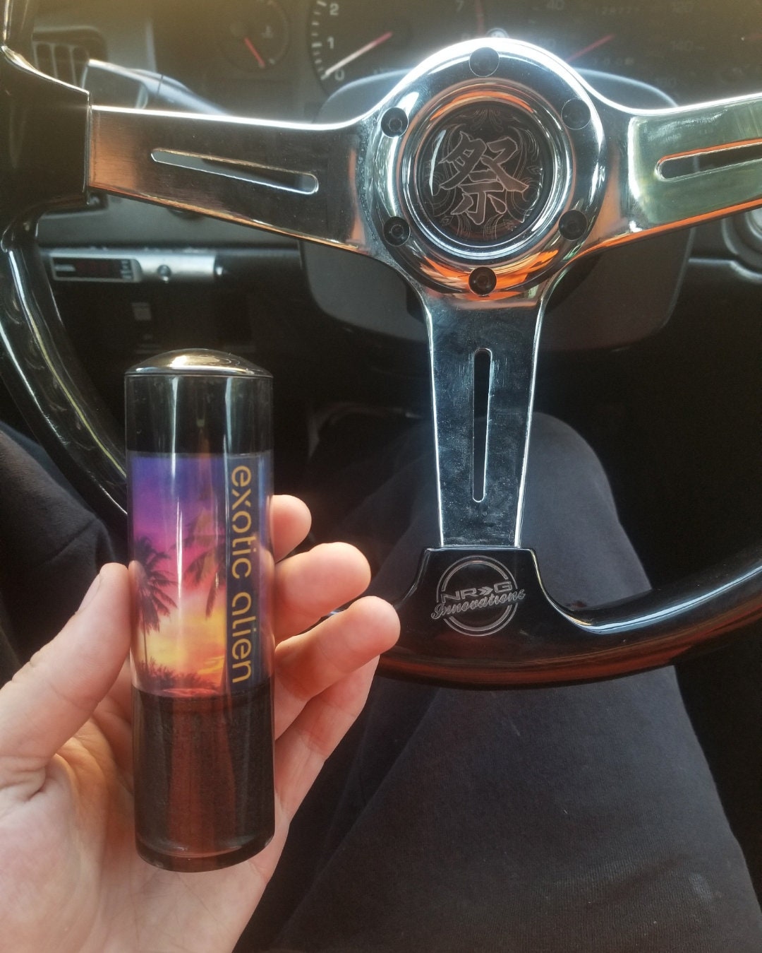 LED Shift Knob - Beach Sunset - Etsy