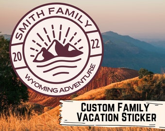 Custom Family Stickers - Etsy