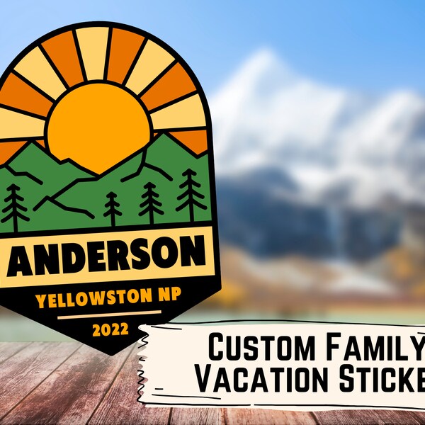 Camping Stickers - Etsy