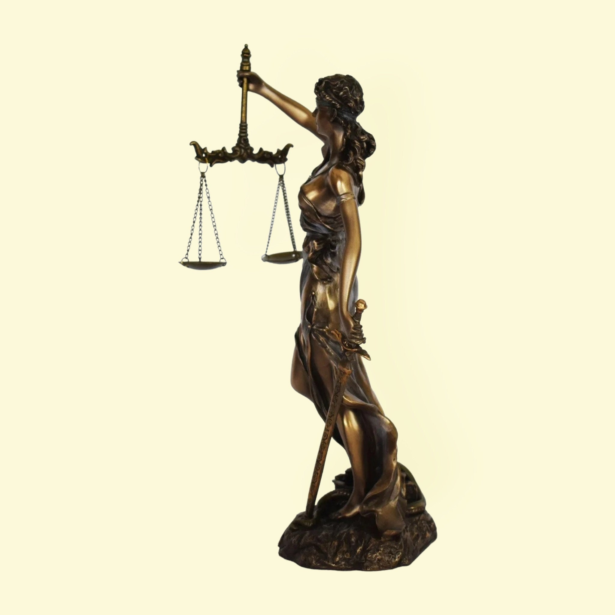 Themis Justitia Titan Goddess Personification of Justice, Divine Order ...