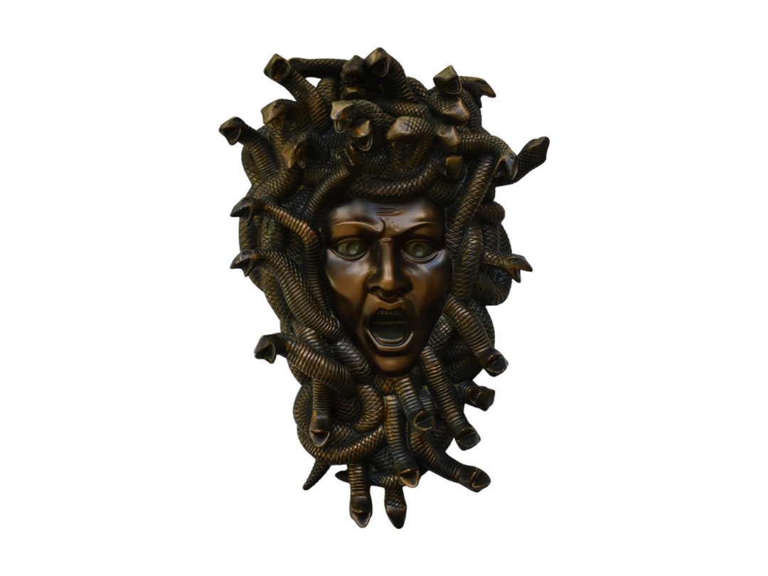 Medusa Mask the Most Famous of the Monster Figures Known as Gorgons ...