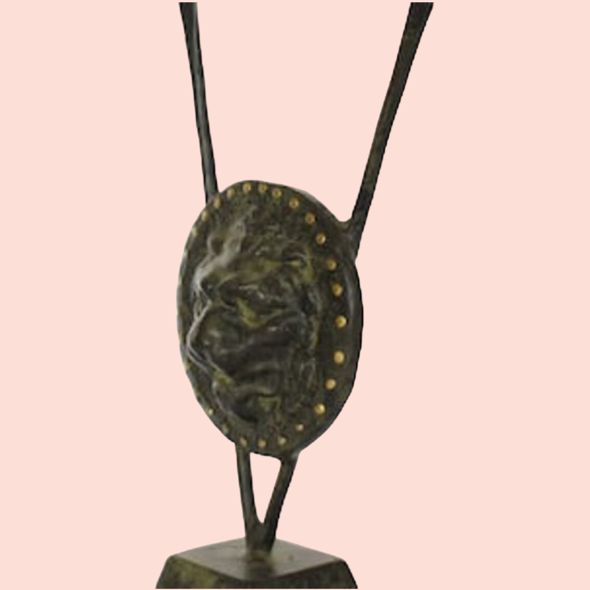 Ancient Greek Shield Aspis With Spears and Lion Design Museum Replica ...