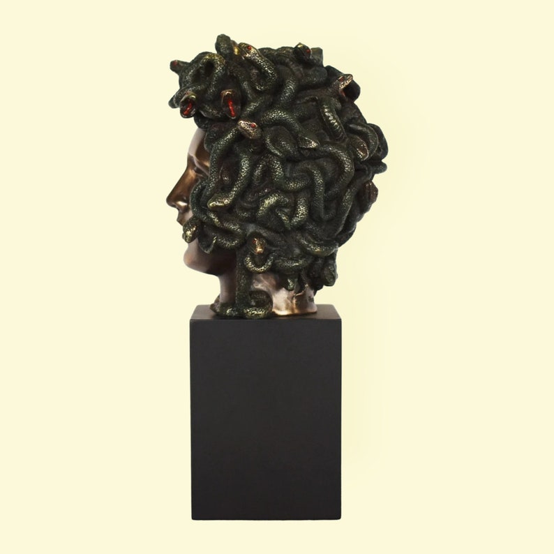 Medusa Bust- the Most Famous of the Monster Figures Known as Gorgons ...