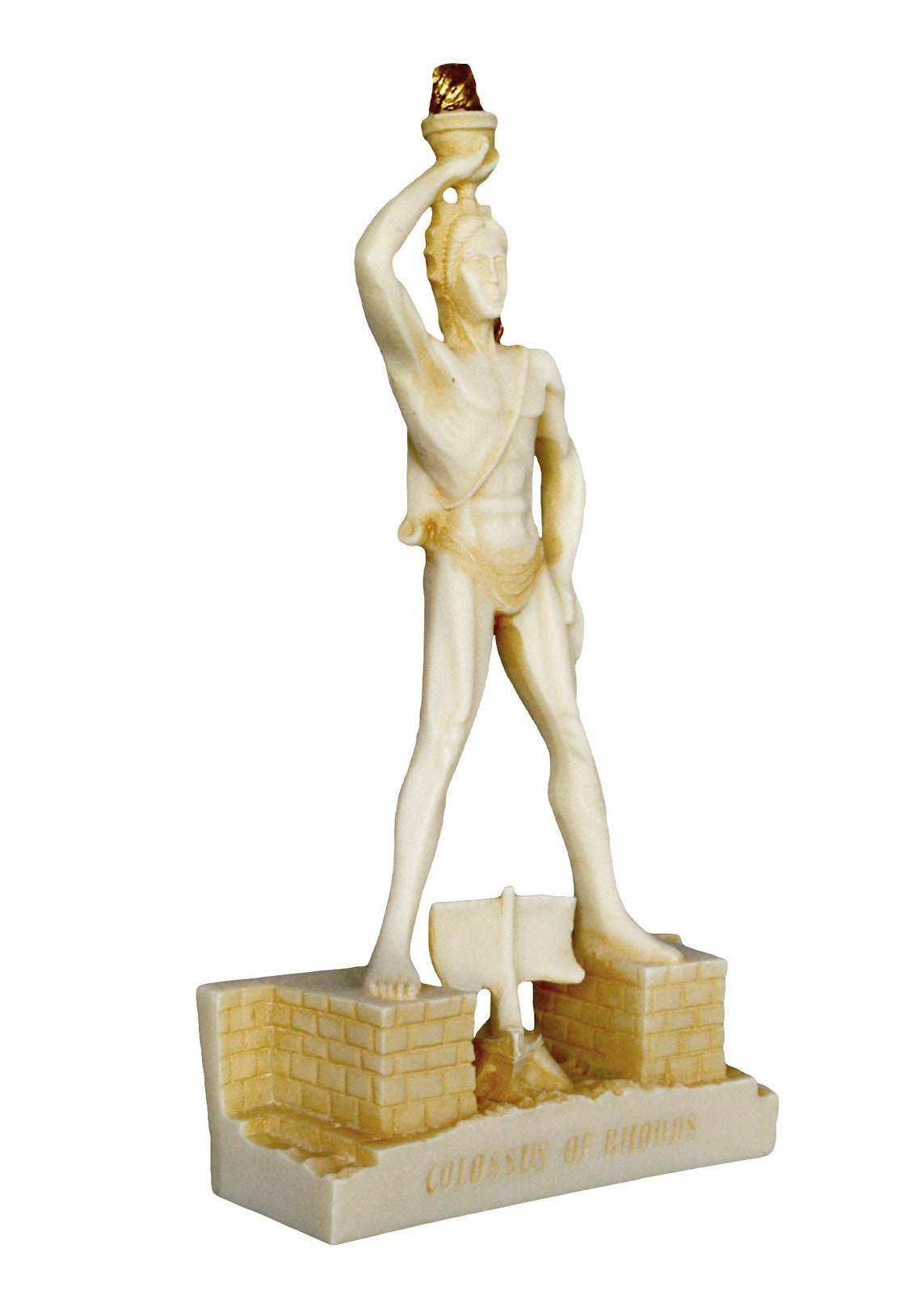 Colossus of Rhodes Colossal Statue of the Sun God Helios by - Etsy