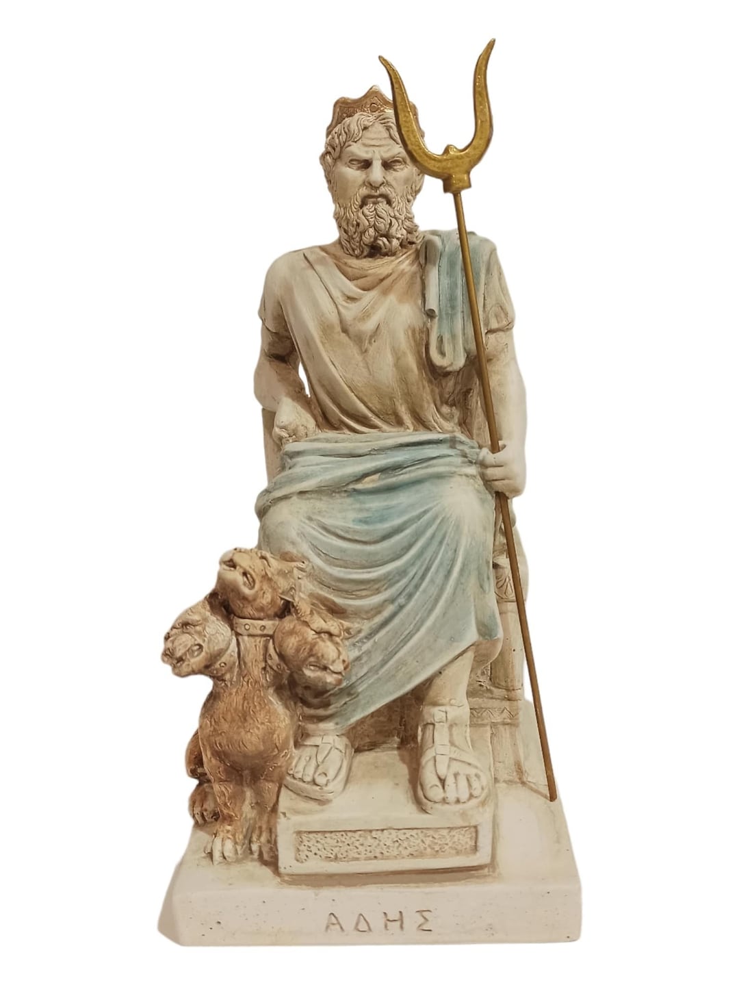 Hades Pluto With Cerberus - Greek Roman God of the Underworld and God ...