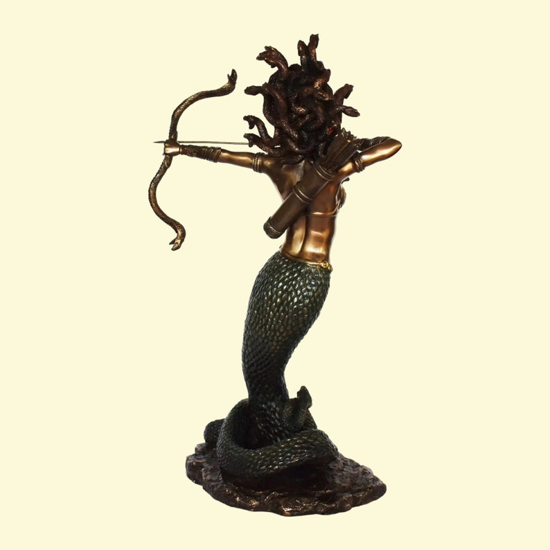 Medusa the Most Famous of the Monster Figures Known as Gorgons Snake ...