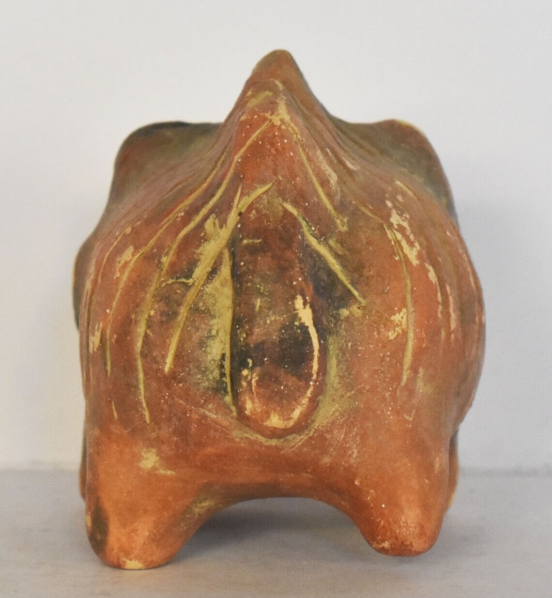 Idol of a Wild Pig Mycenaean, 1100 BC Emblem of Courage and Ferocity ...