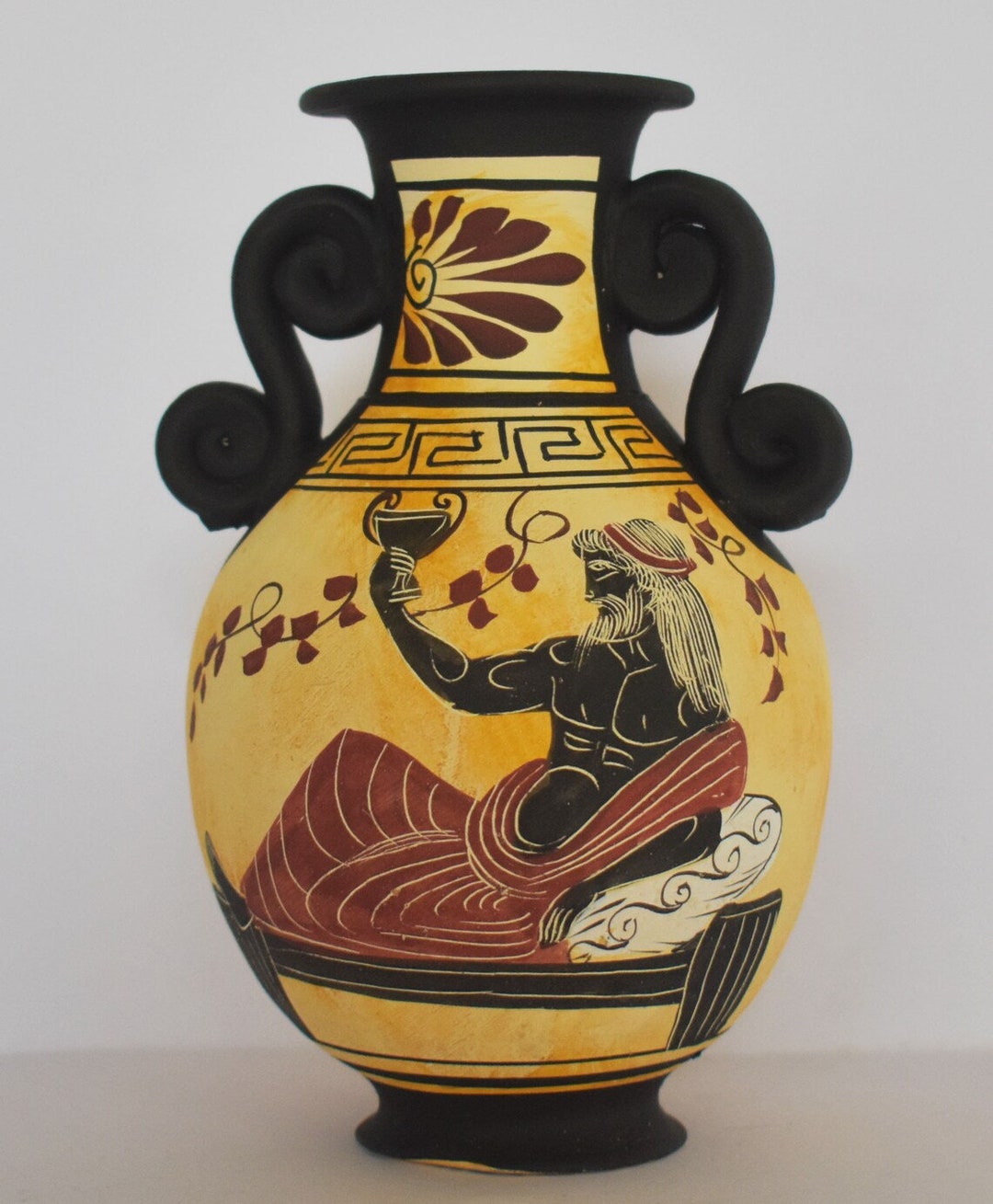 Dionysus Bacchus the Ancient Greek God of Wine, Vegetation, Pleasure ...