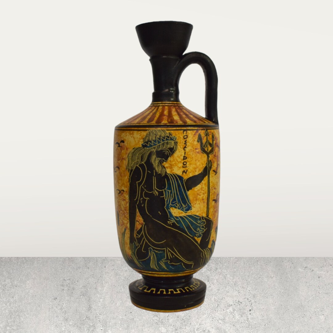 Poseidon Neptune - the Olympian God of the Sea, Earthquakes, Floods ...
