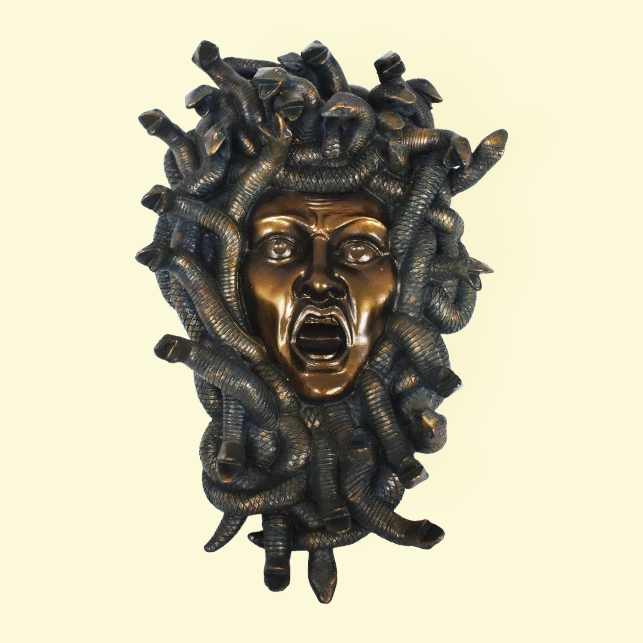 Medusa Mask the Most Famous of the Monster Figures Known as Gorgons ...