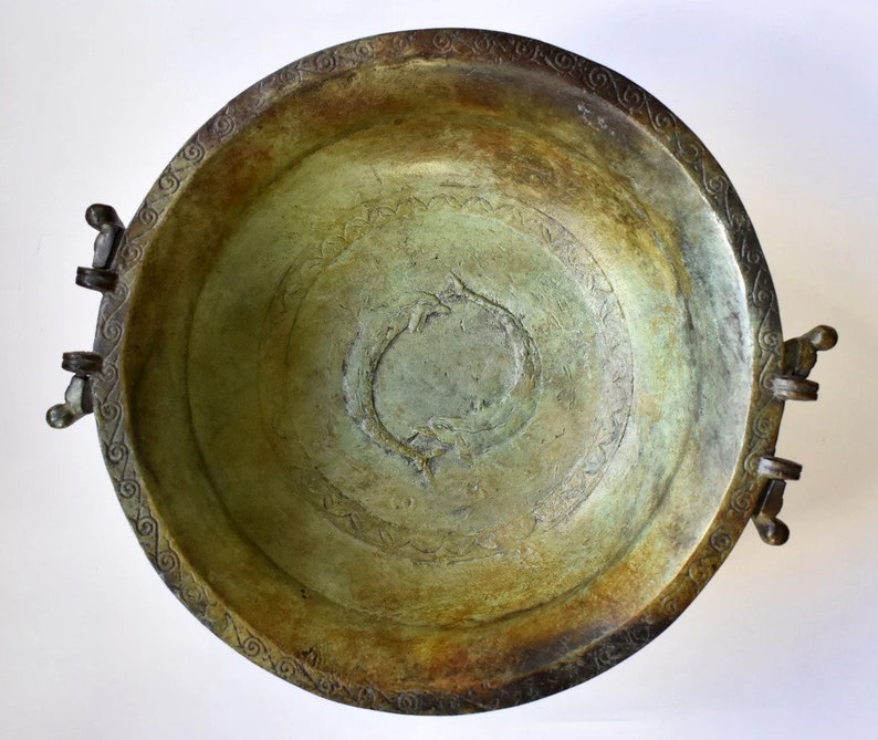 Ancient Greek Kylix With Snakes and Dolphins Design - Etsy