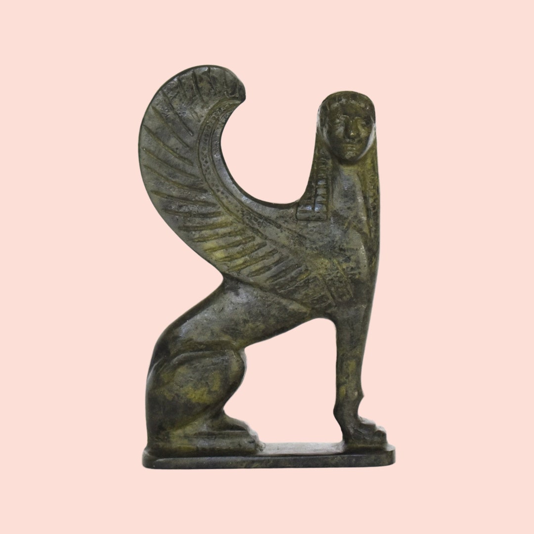 Ancient Greek Sphinx - Mythical Creature With the Head of a Woman, the ...