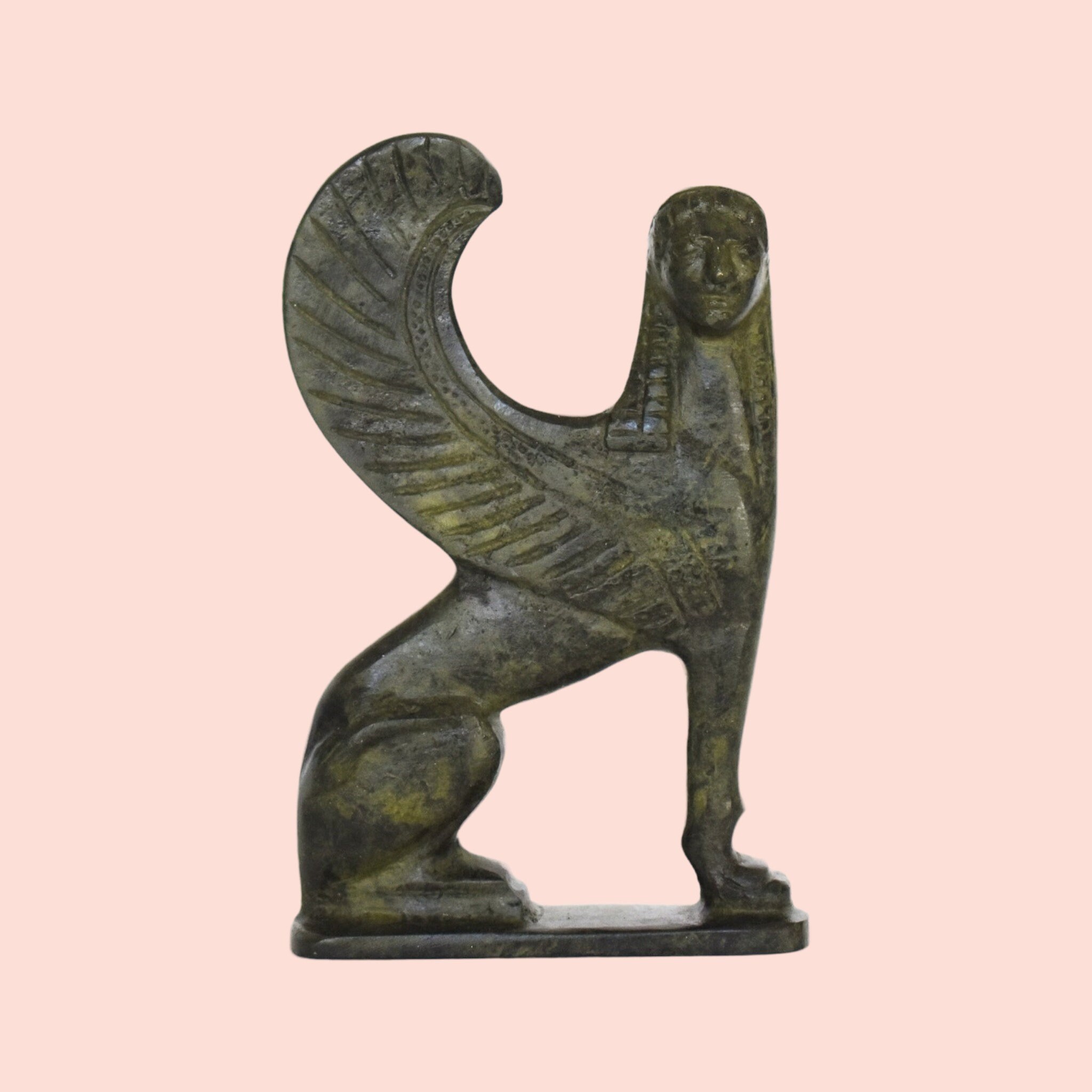 Ancient Greek Sphinx Mythical Creature With the Head of a Woman, the ...