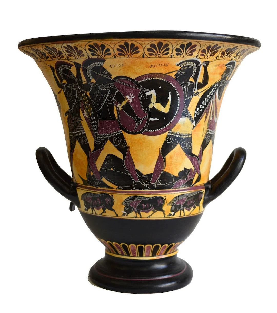 Battle of Warriors From the Trojan War - Achilles Hector Menelaos Paris ...