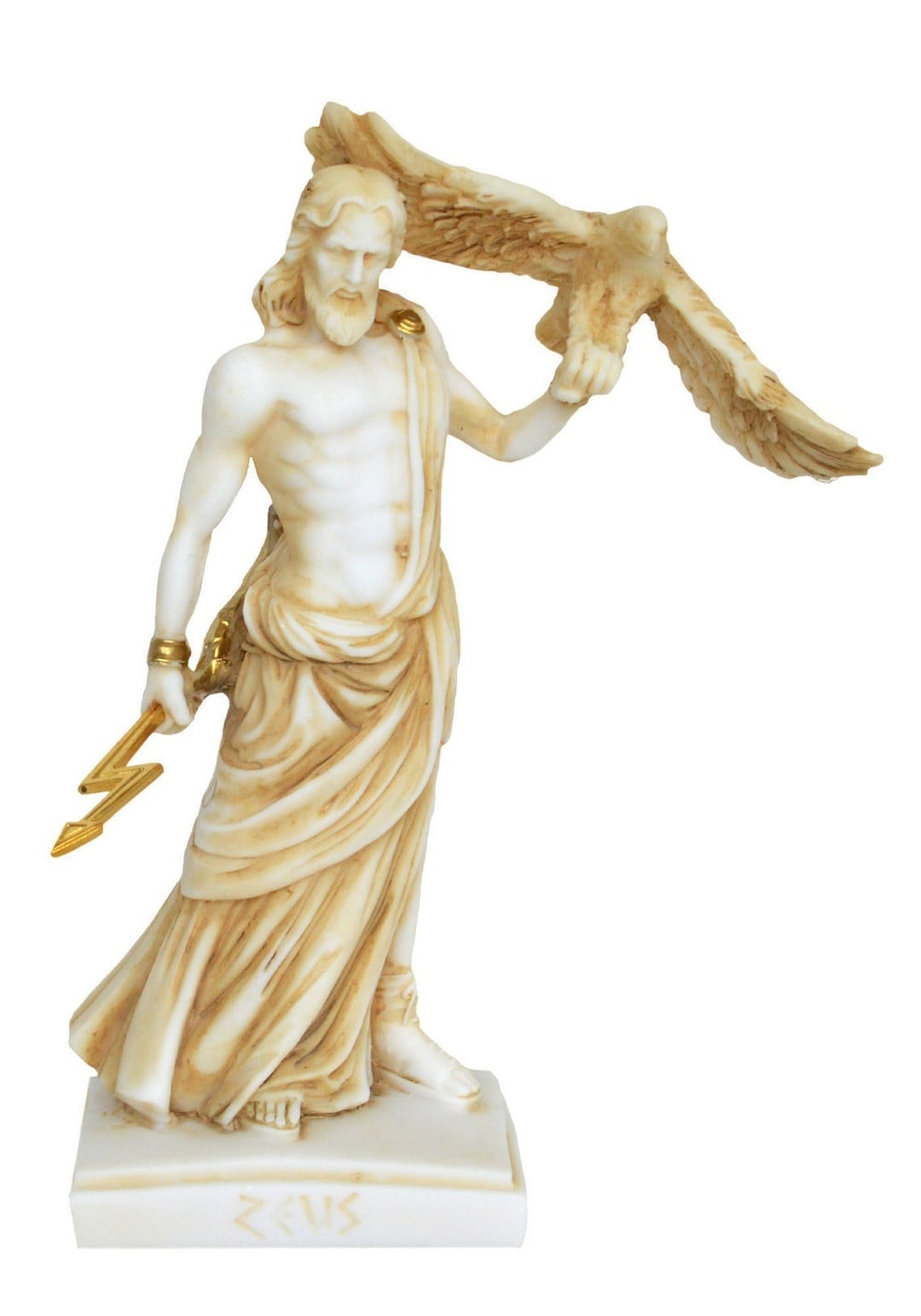 Zeus Jupiter the Sky and Thunder God in Ancient Greek - Etsy