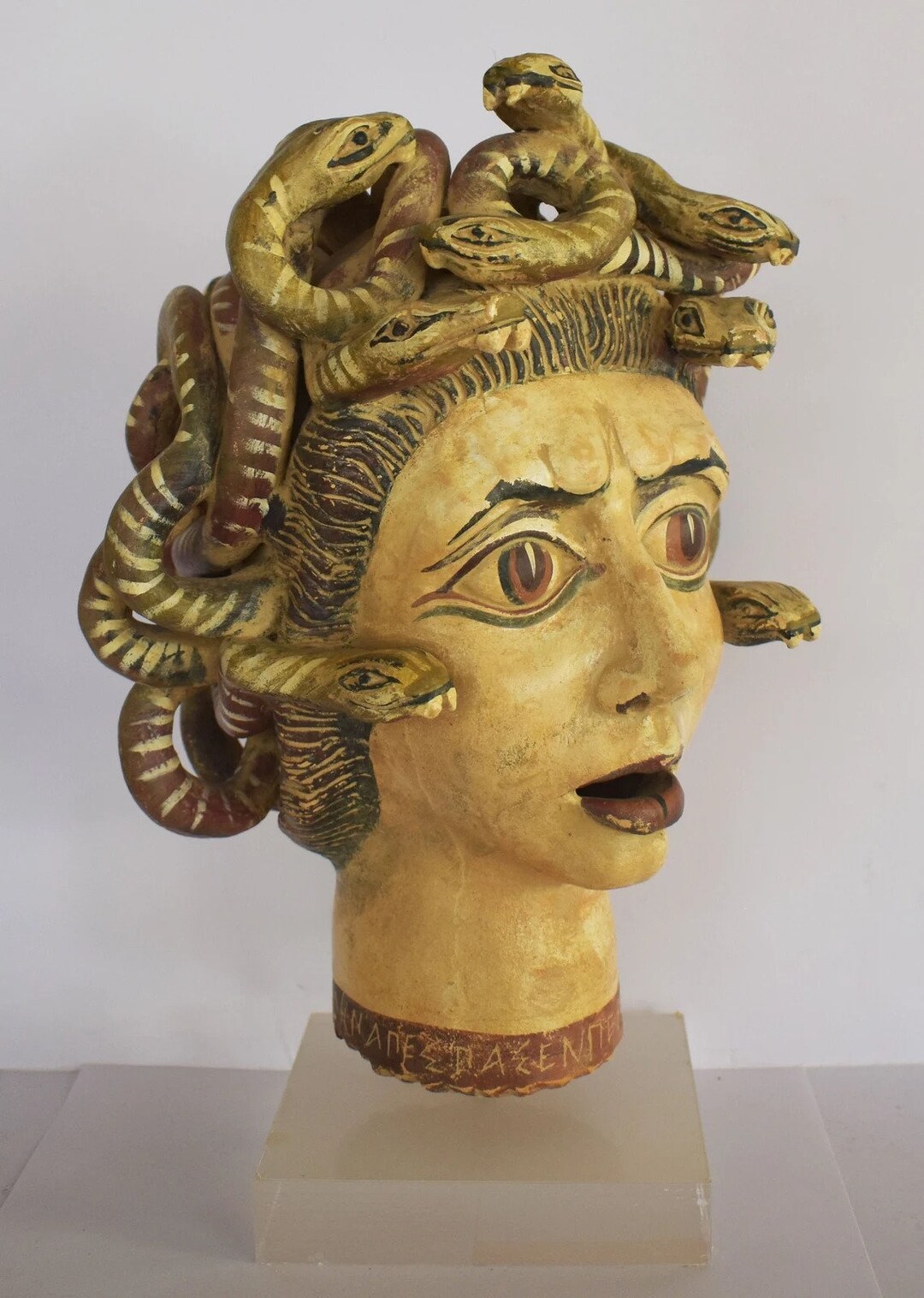 Medusa Head the Most Famous of the Monster Figures Known as Gorgons ...