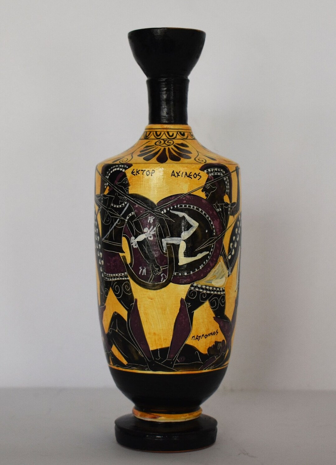 Battle of Warriors From the Trojan War - Achilles Hector Menelaos Paris ...