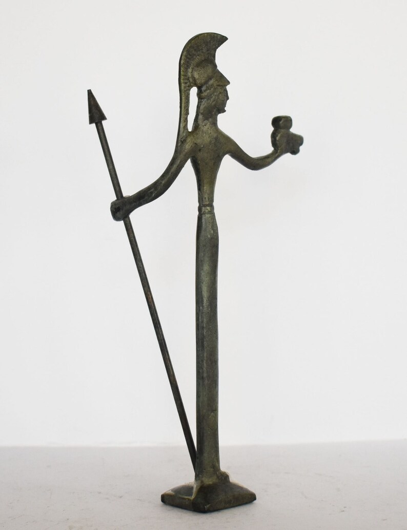 Athena Minerva Goddess of Wisdom Warfare Handicraft | Etsy