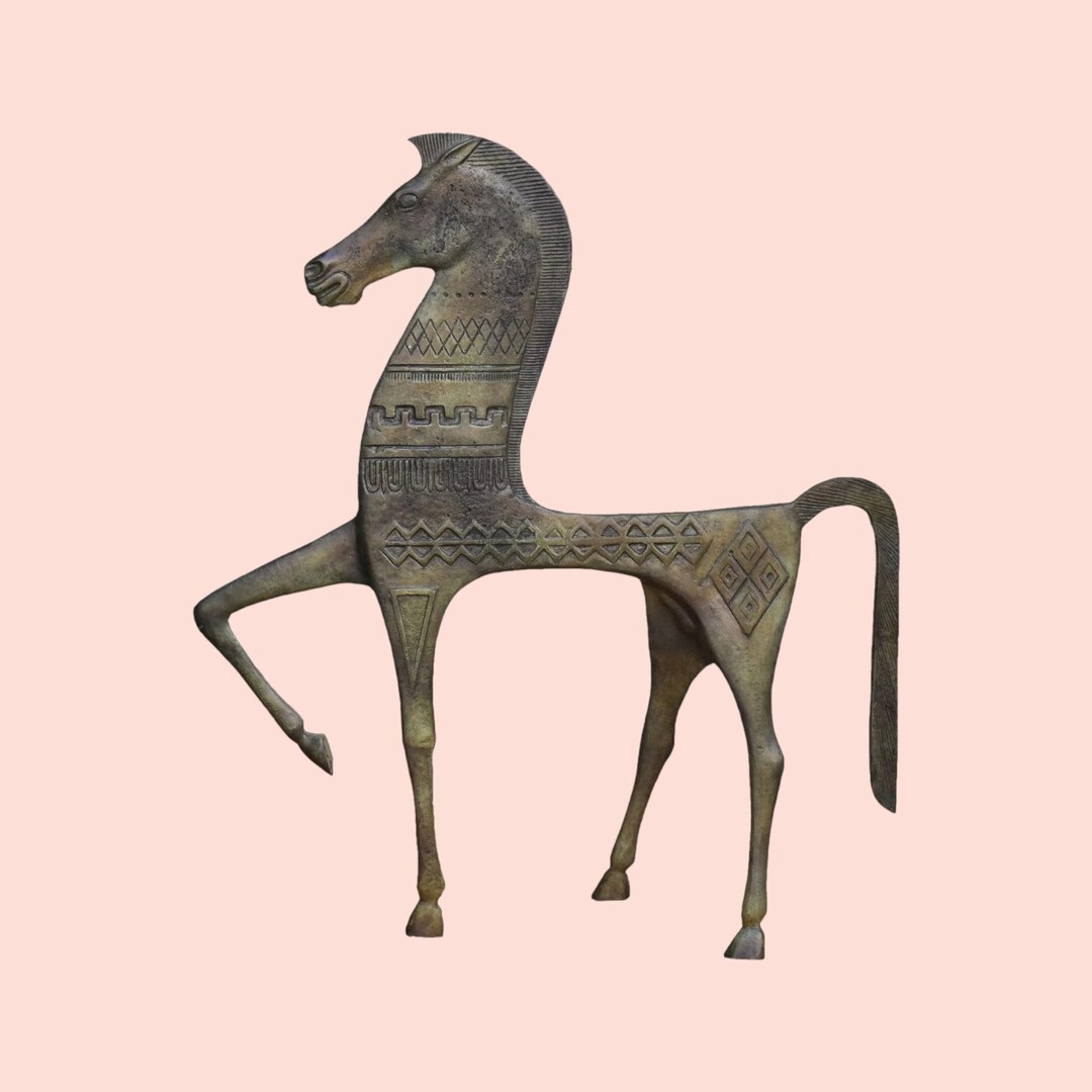 Cheval grec ancien Symbole de détermination - Etsy France