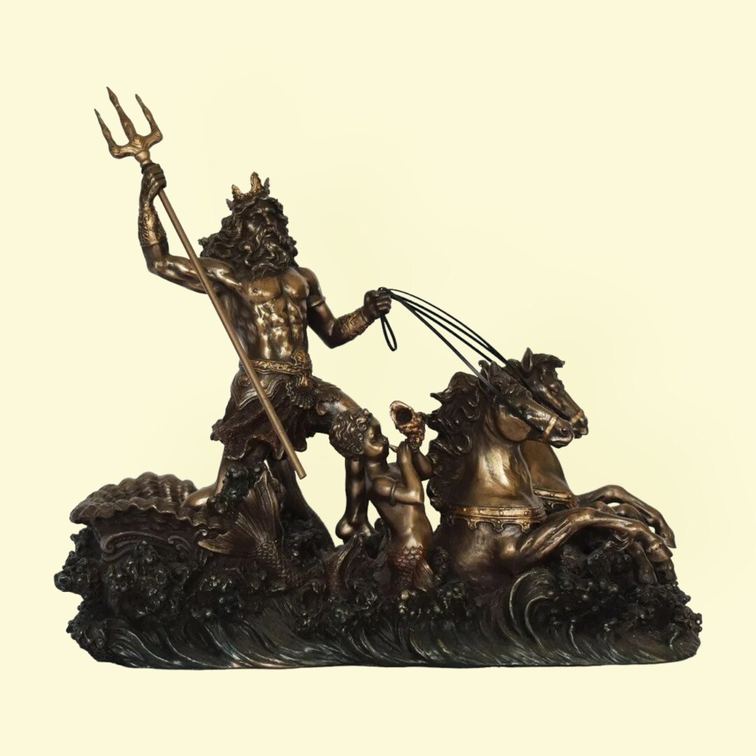 Poseidon Neptune - the Olympian God of the Sea, Earthquakes, Floods ...