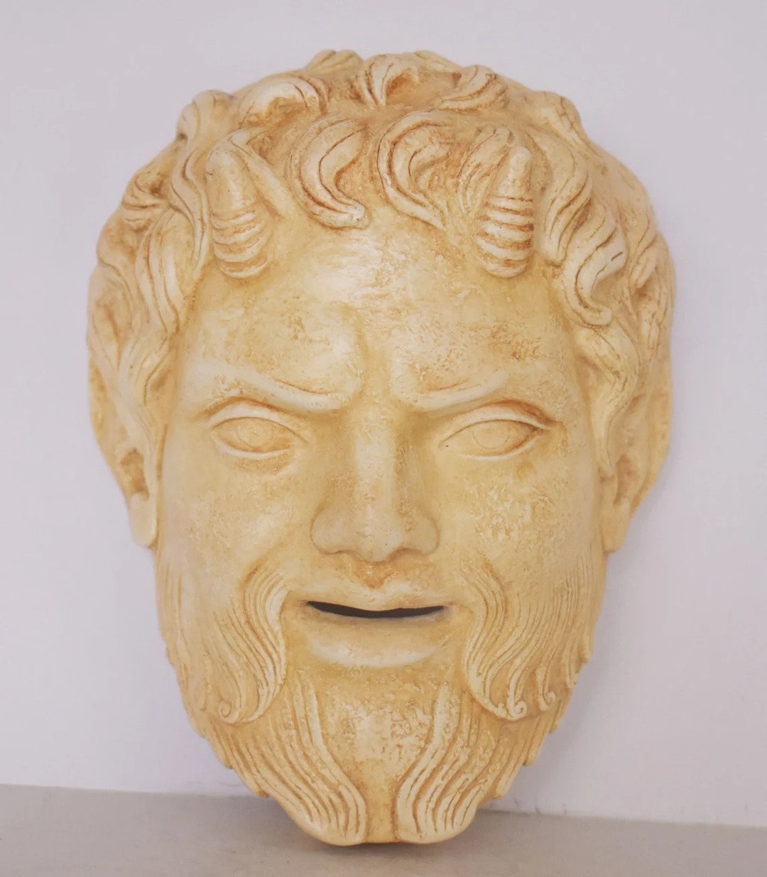 Pan Faunus Mask Ancient Greek God of Nature Who Watches Over Shepherds ...