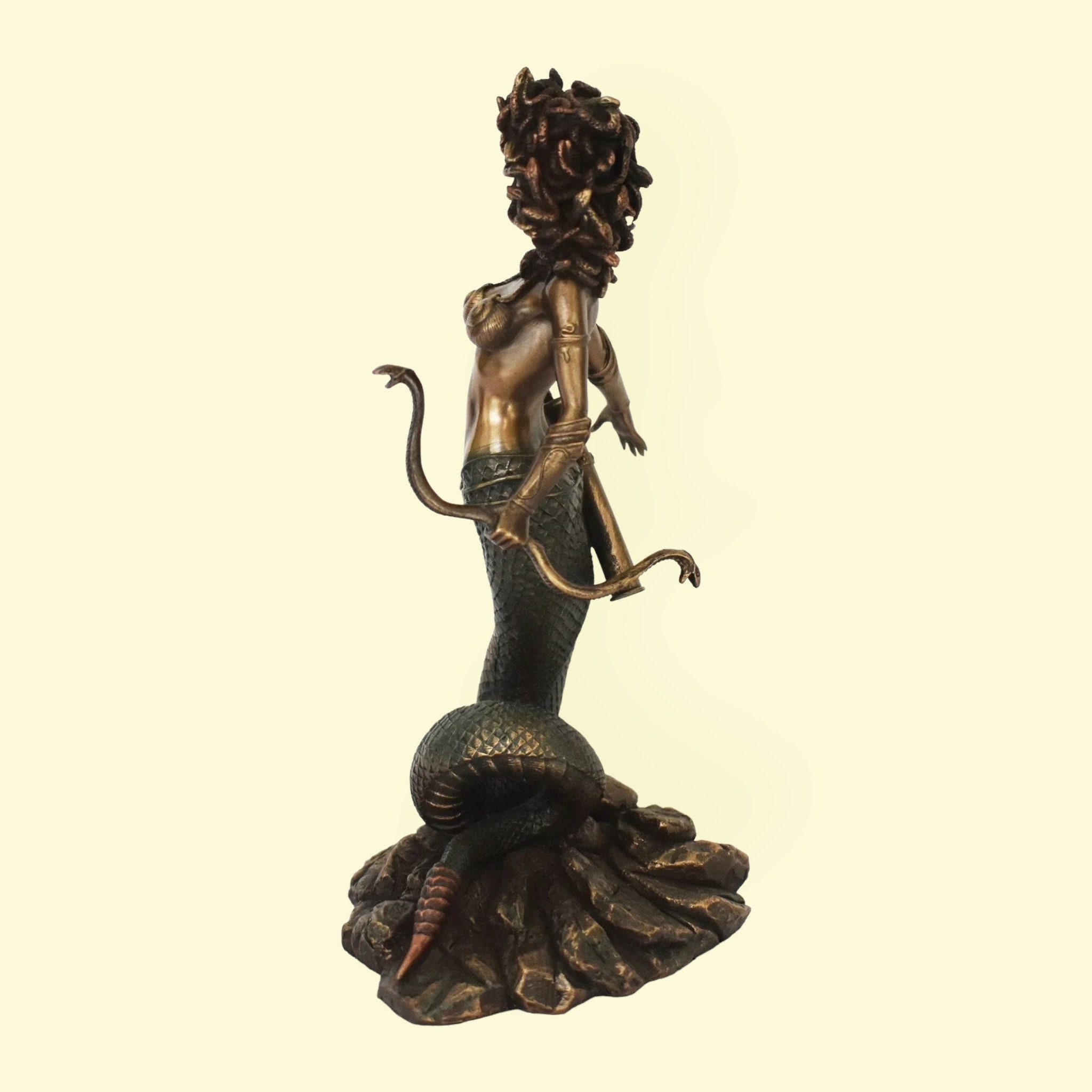 Medusa the Most Famous of the Monster Figures Known as Gorgons Snake ...