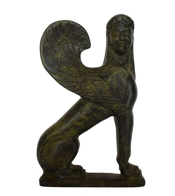 Ancient Greek Sphinx Mythical Creature With the Head of a | Etsy