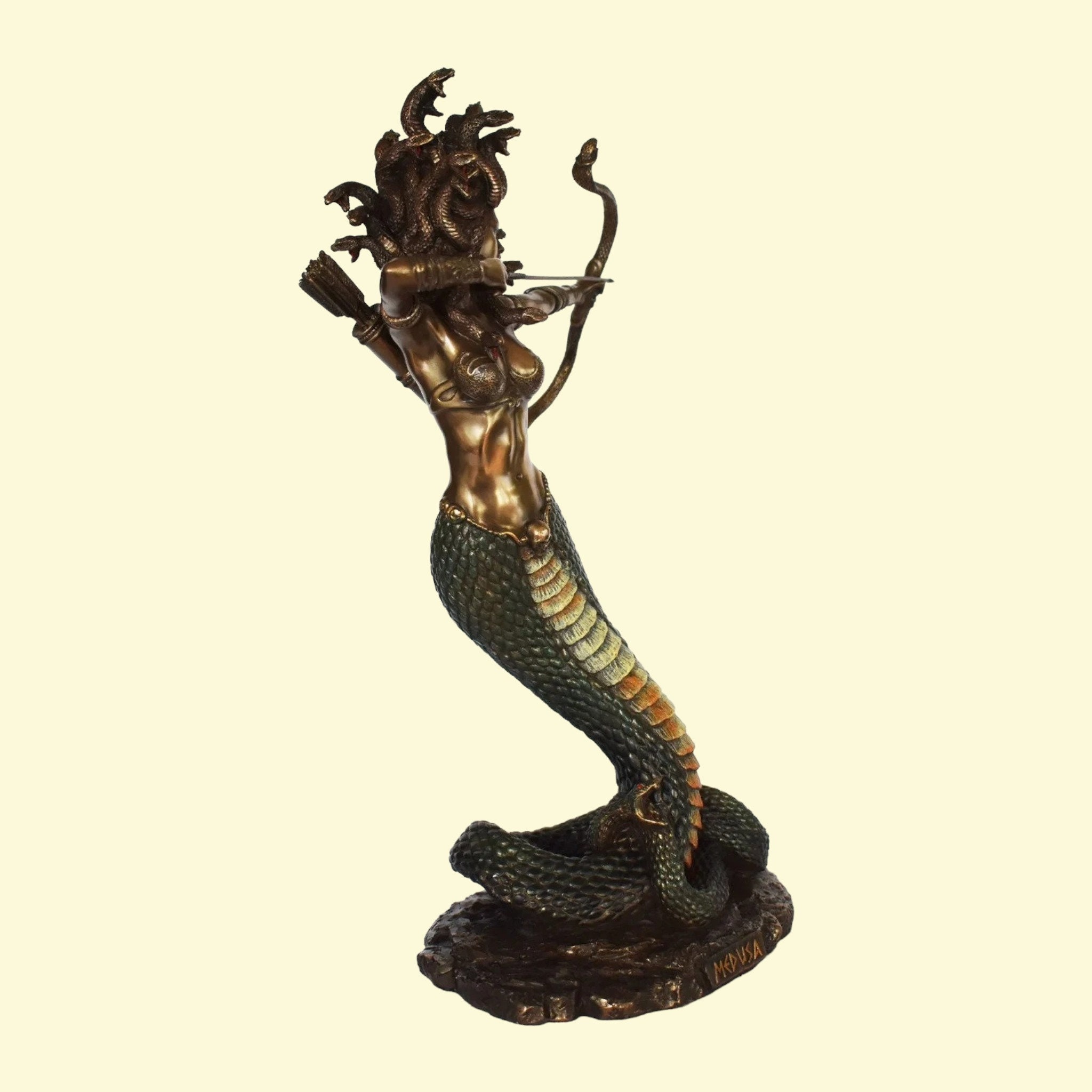 Medusa the Most Famous of the Monster Figures Known as Gorgons Snake ...