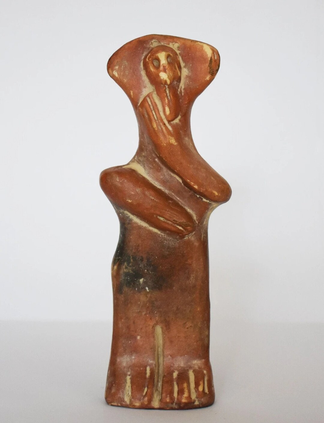 Plank-shaped Figurine - Human Representation With Flat Rectangular Body ...