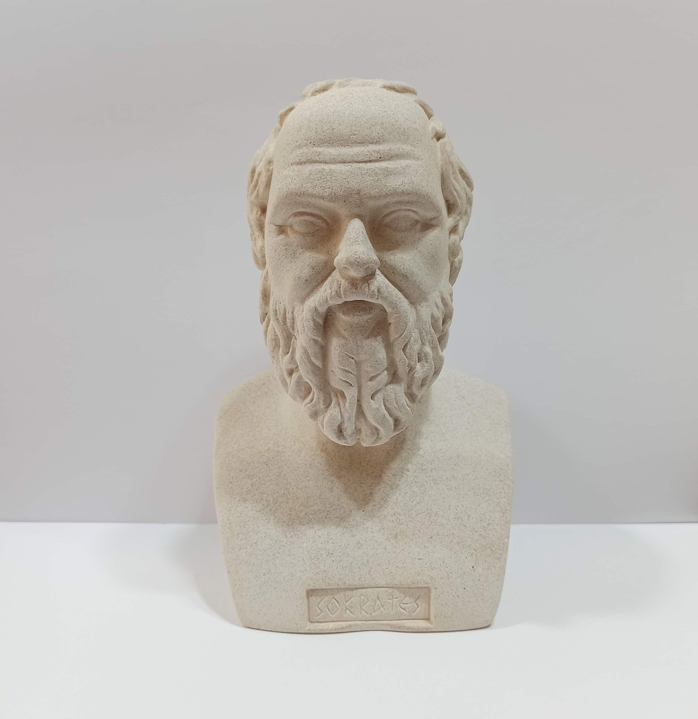 Socrates Bust Ancient Greek Scholar, Teacher and Philosopher the Main ...