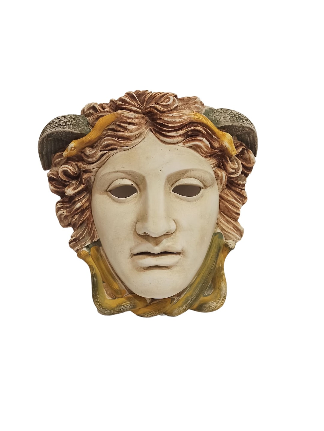 Medusa Mask - the Most Famous of the Monster Figures Known as Gorgons ...