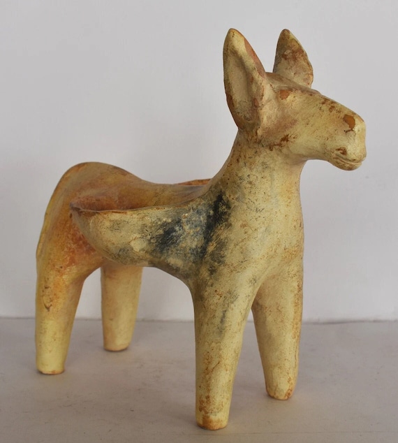 Idol of a Donkey With Panniers Symbol of Humility and - Etsy