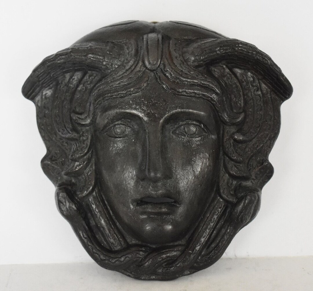 Medusa Mask - the Most Famous of the Monster Figures Known as Gorgons ...