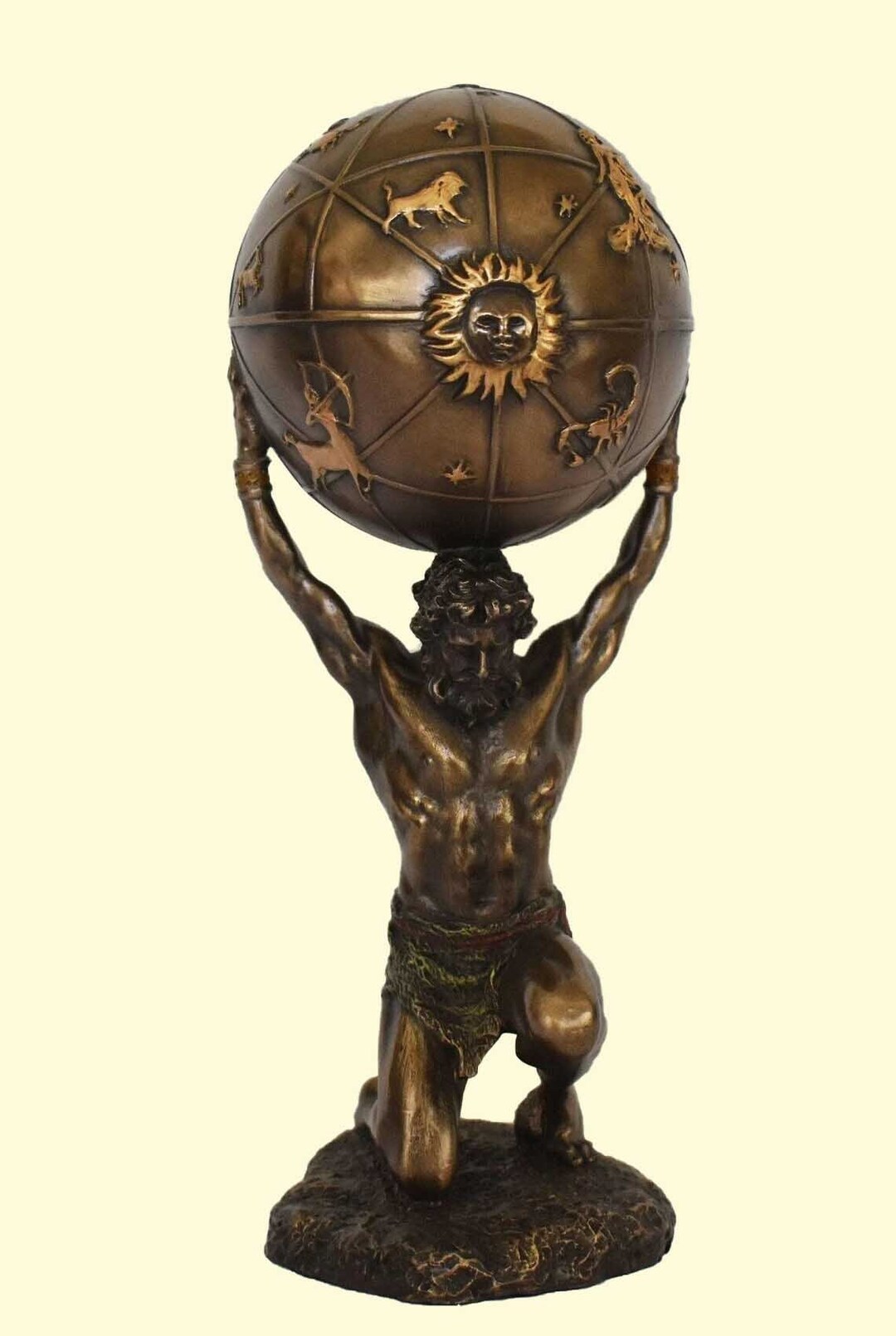 Atlas - Leader of the Titans in War Against Zeus - He Was Condemned to ...