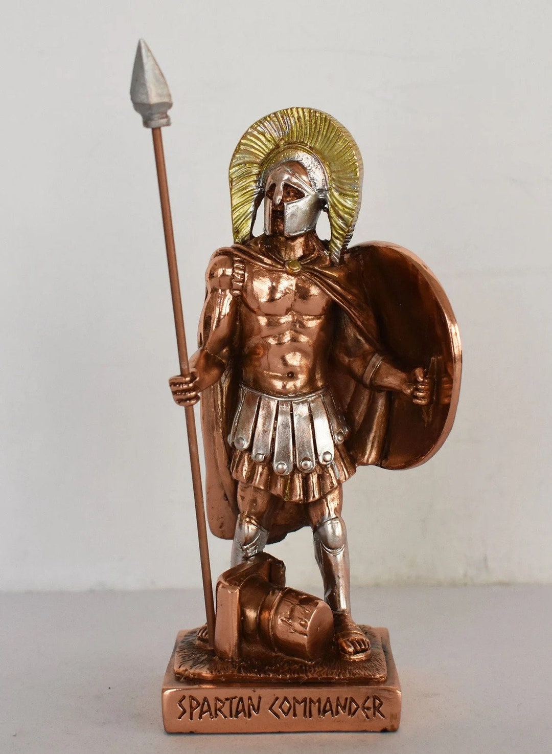 Spartan Commander Duty Respect Battle With Honor and - Etsy