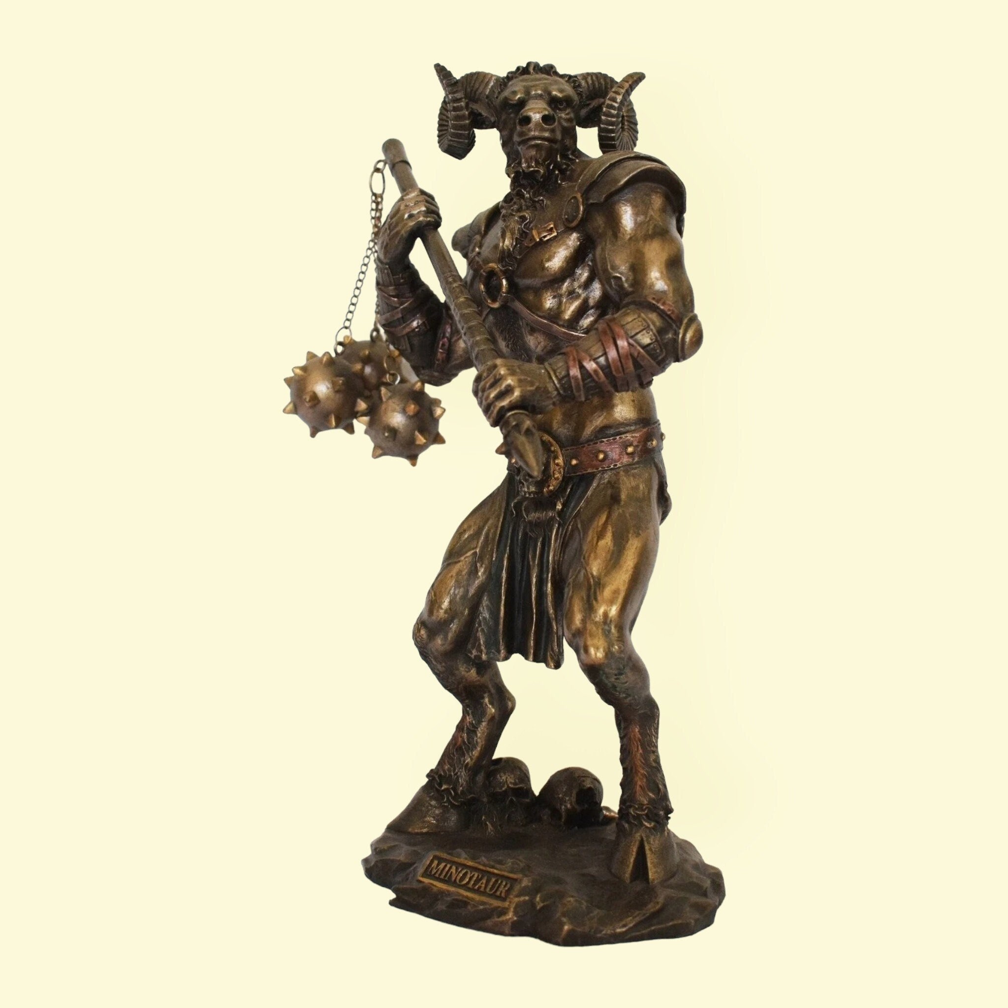 Minotaur Monster With Body of a Man and the Head of a Bull Labyrinth ...