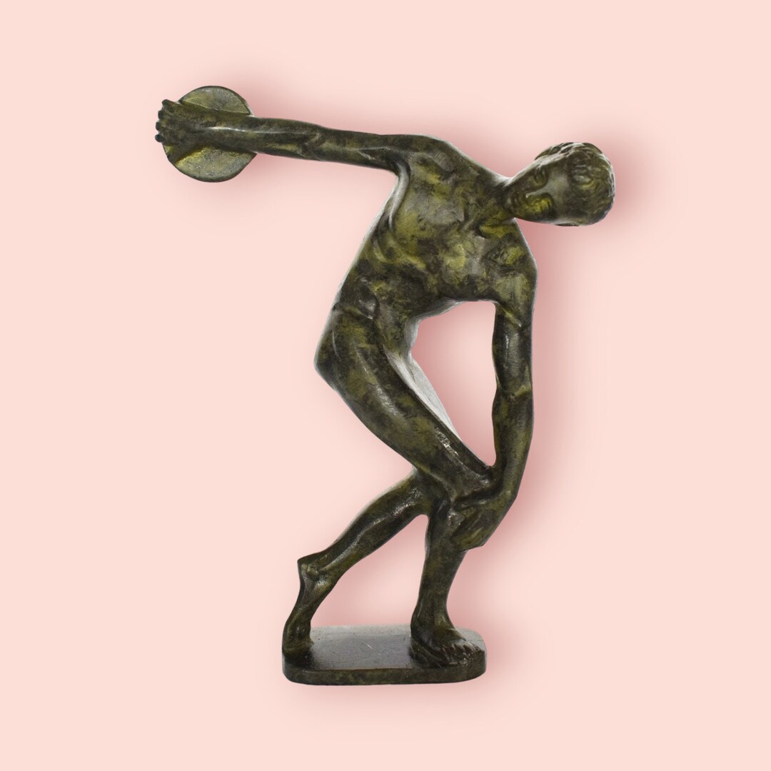 Discobolus of Myron - Discus Thrower - Ιconic Ιmage of the Olympic ...
