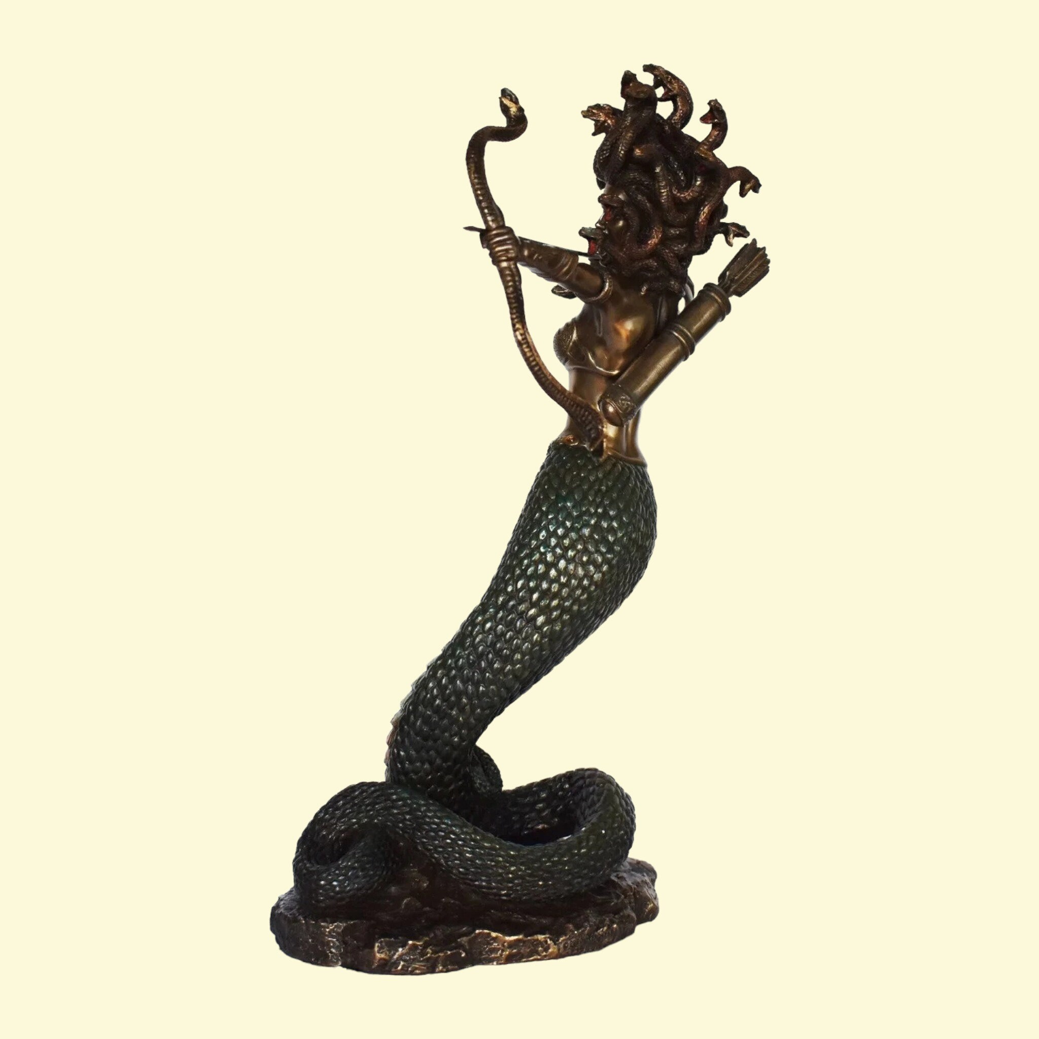 Medusa the Most Famous of the Monster Figures Known as Gorgons Snake ...