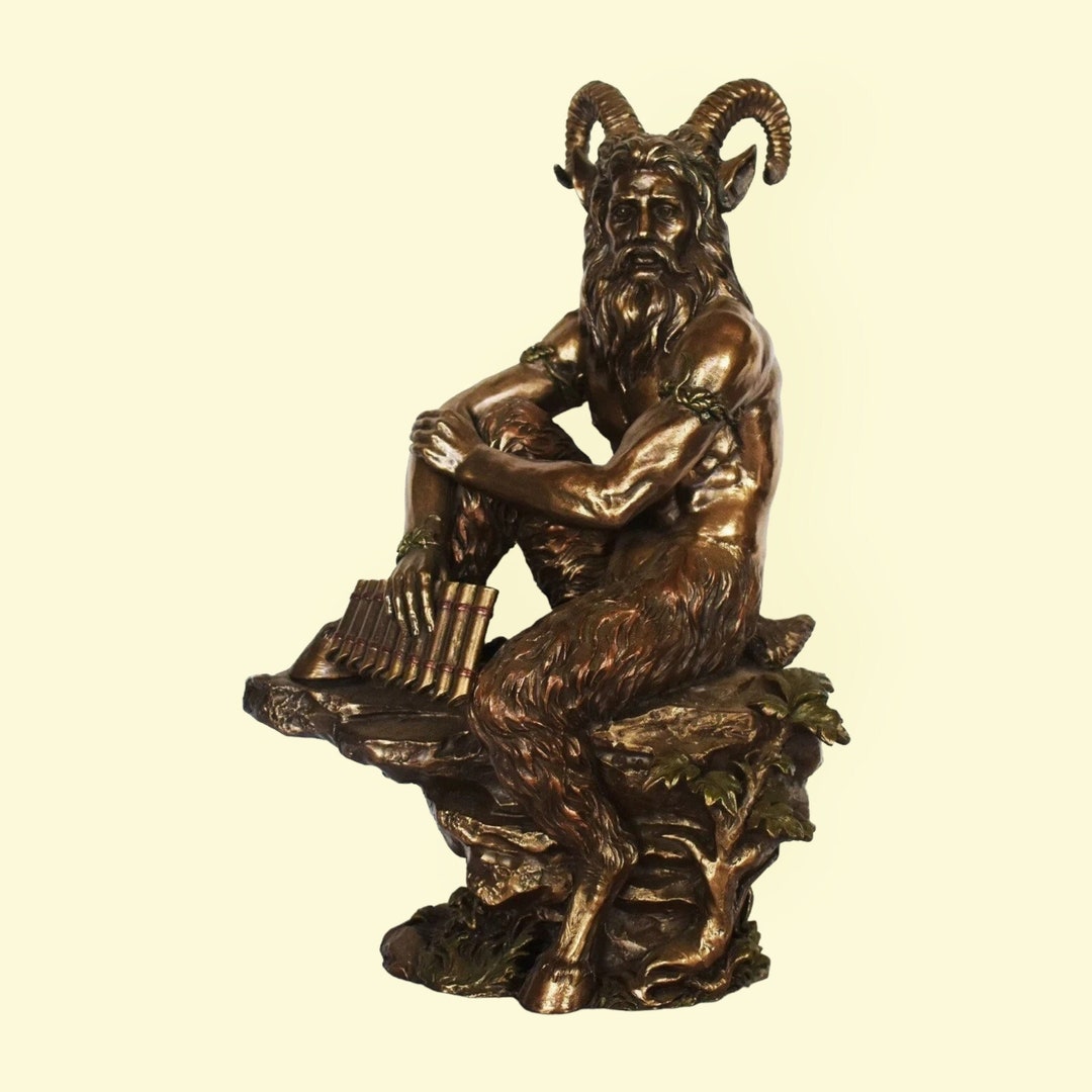 Pan Faunus - Antiker griechischer Gott der Natur, der über Hirten und ...