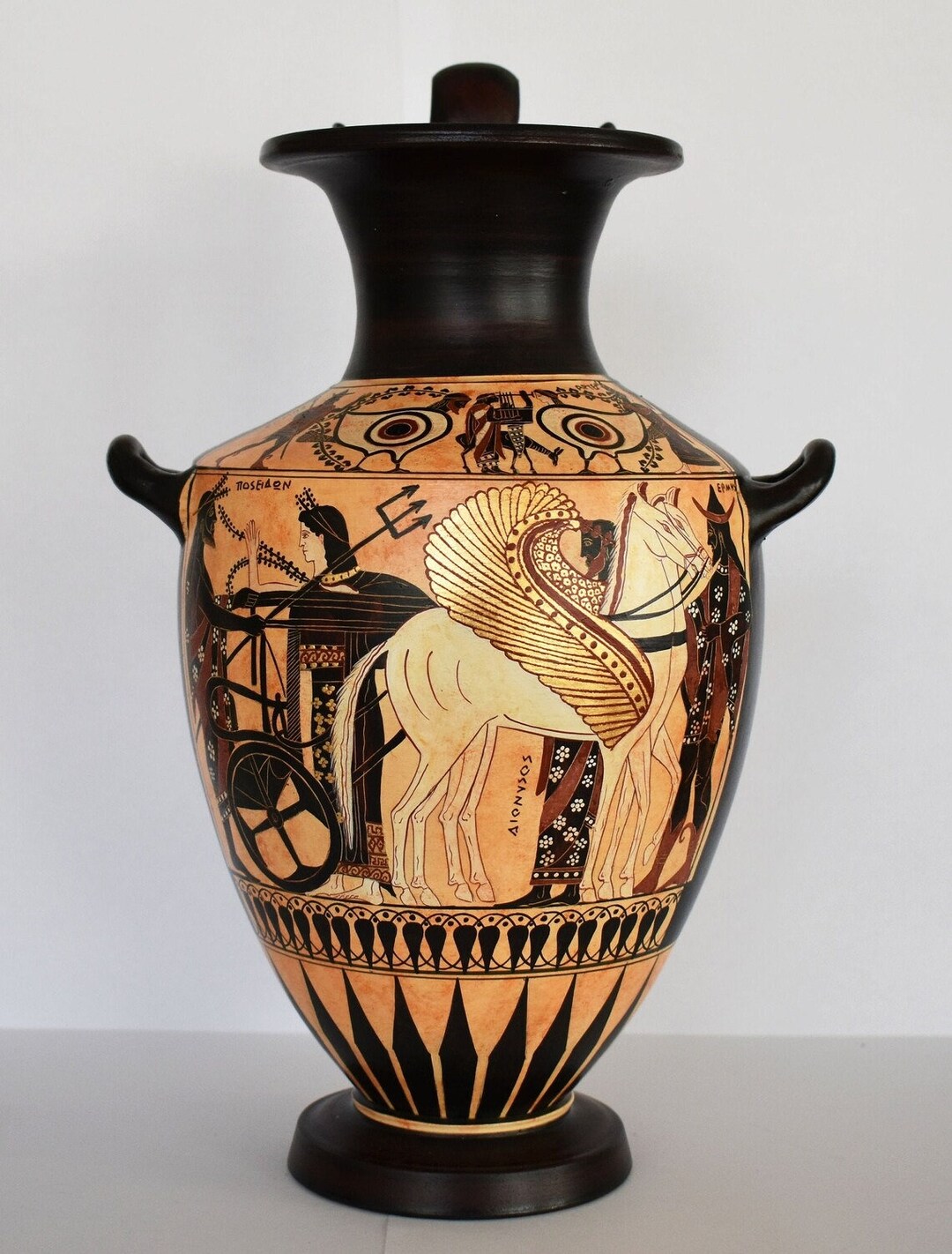 The Battle Between Athena and Poseidon - Competing for Athens - Ceramic ...