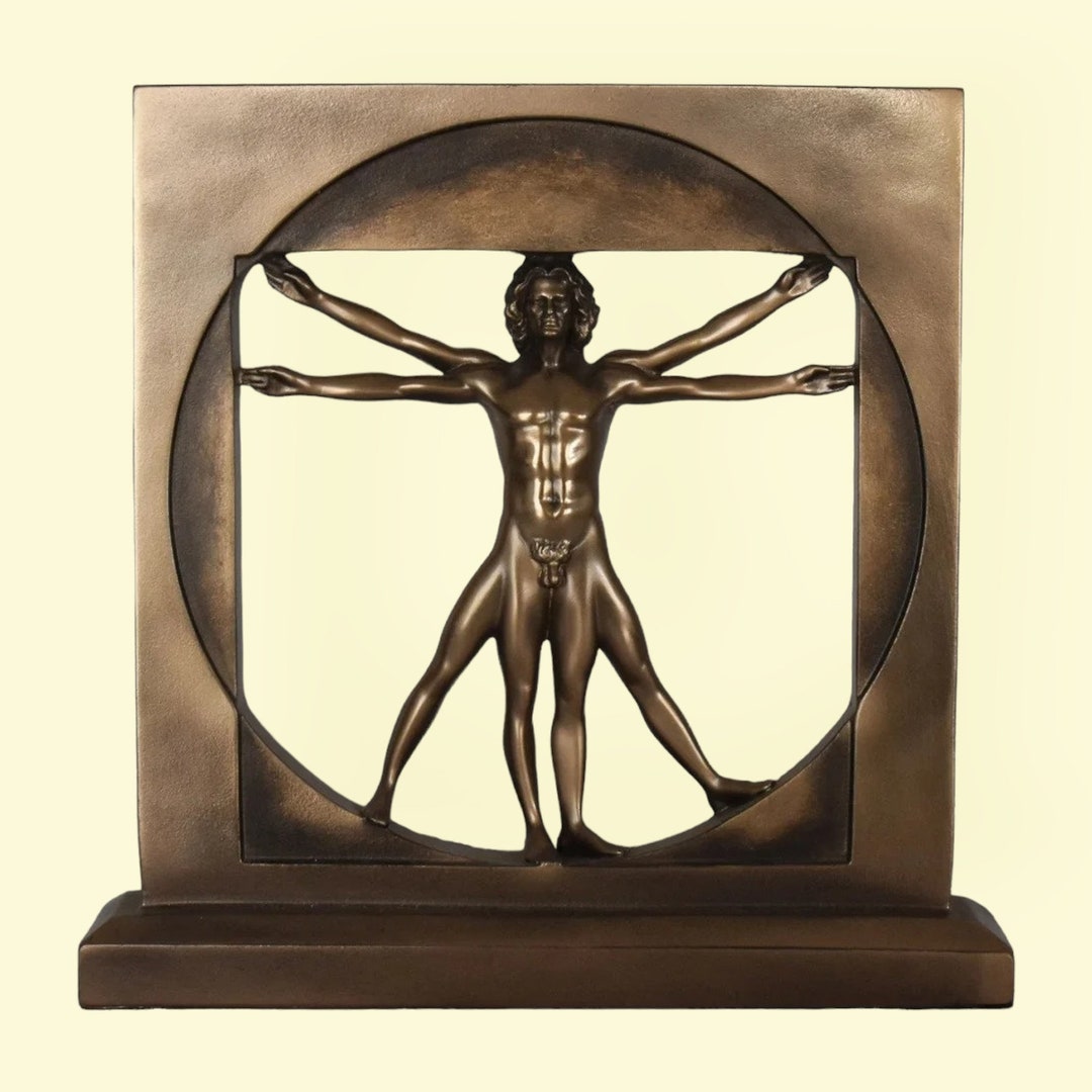 Vitruvian Man - Depicts Microcosm Through the Human Being and This ...