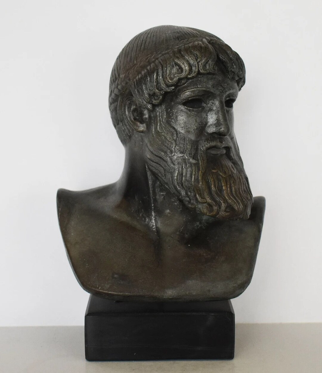 Poseidon Neptune Bust the Olympian God of the Sea, Earthquakes, Floods ...